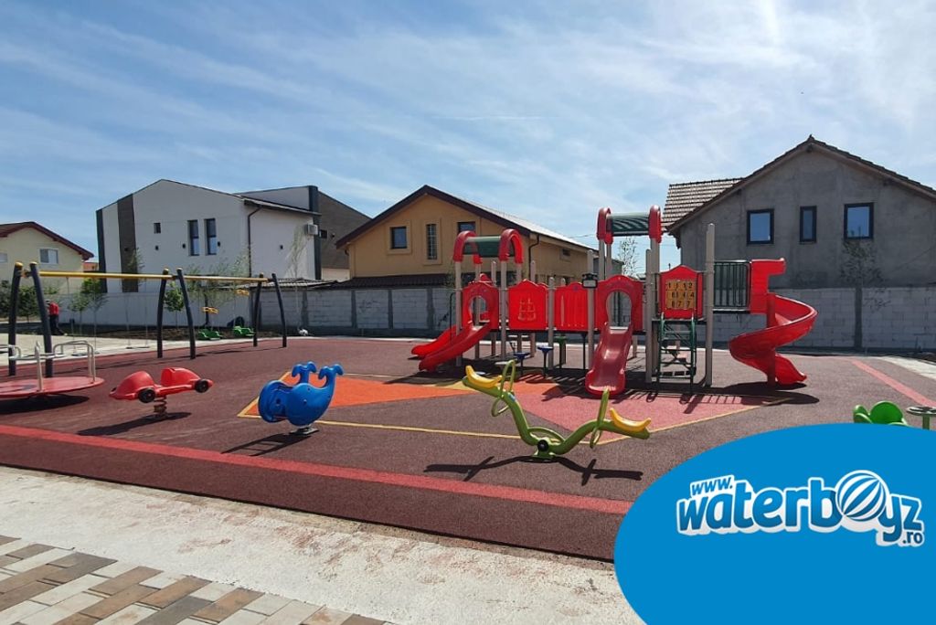 Amenajare loc de joacă de exterior Parc Tineretului, Ovidiu - Waterboyz
